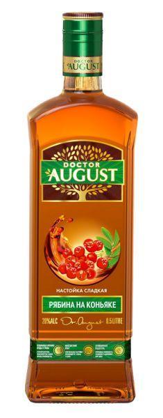 Dr. August Rowanberry on Cognac Sweet Liqueur 500ml - Dr. August, Russia