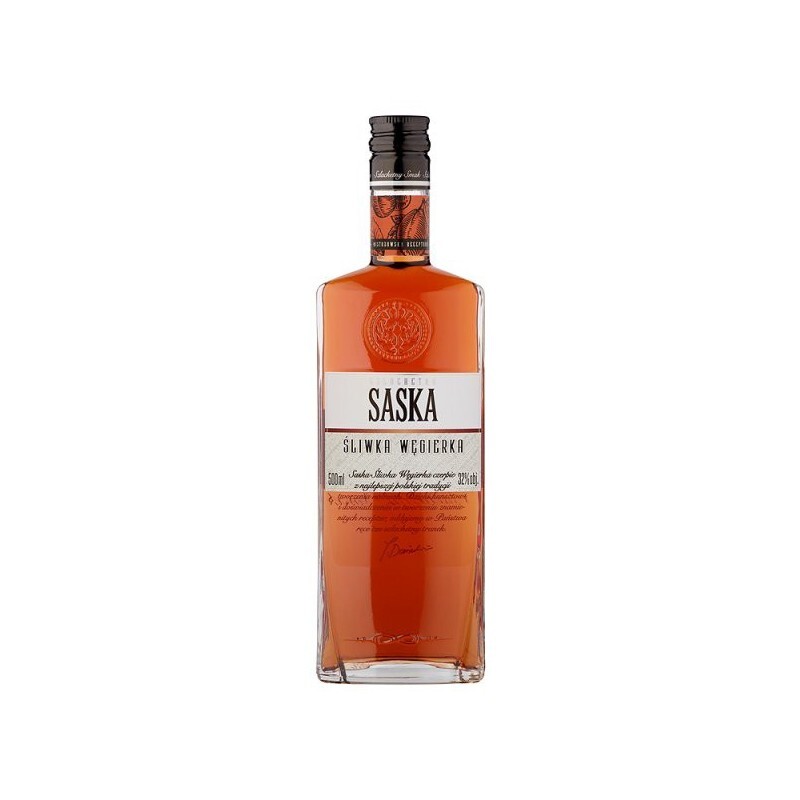Saska Liqueur Plum 0.5L / Śliwka Węgierka - Saska, Poland