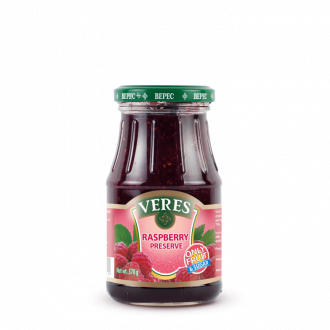 Veres Raspberry Fruit Spread Jam 370g - Veres, Ukraine
