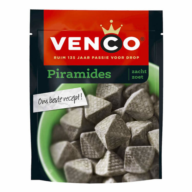 Venco Licorice Piramids Sweet 260g / Piramides Zacht Zoet - Venco ...