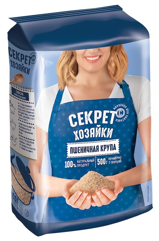 Hostes' Secret Wheat Groats 500g - Hostes' Secret, Russia