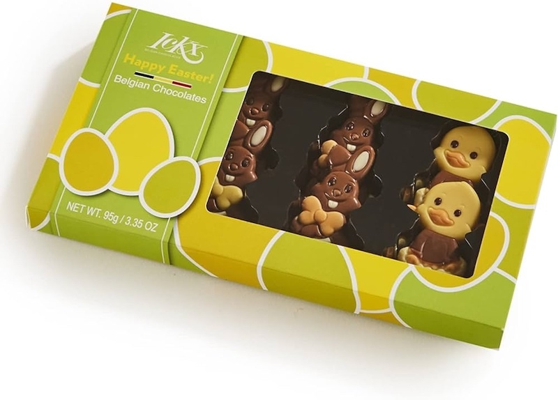 ICKX Chocolates Happy Ducks/Happy Bunnies Gift Box 95g - ICKX, Belgium