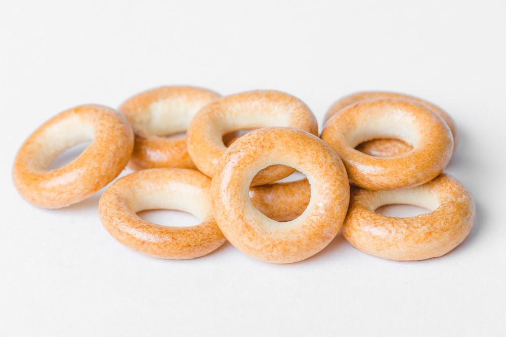 Franzeluta Crisp Bread Rings Mini Vanilla 200g