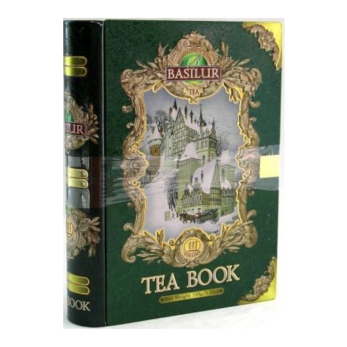 Basilur Tea Book Vol.3 Green Tea Tin 100g - Basilur, Sri Lanka