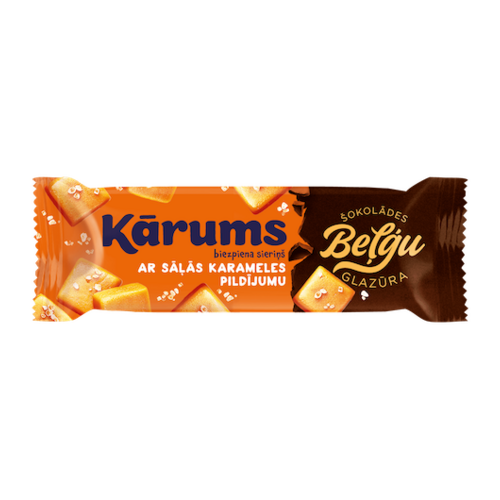 Karums Glazed Curd Snack Salted Caramel 38g / Dark Chocolate - Karums ...