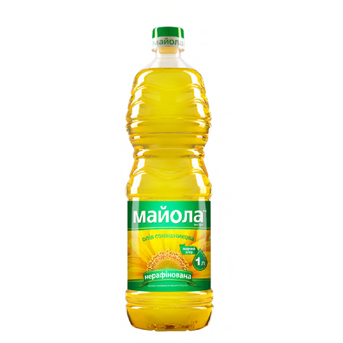 Mayola Sunflower Oil Cold Pressed Unrefined 1L - Mayola, Ukraine